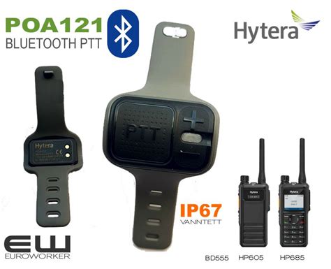 Hytera Poa121 Wireless Ptt Button
