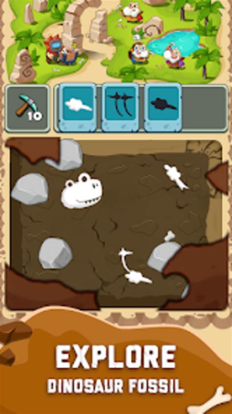 Android 용 Dino Zoo Fossil Digging Game 다운로드