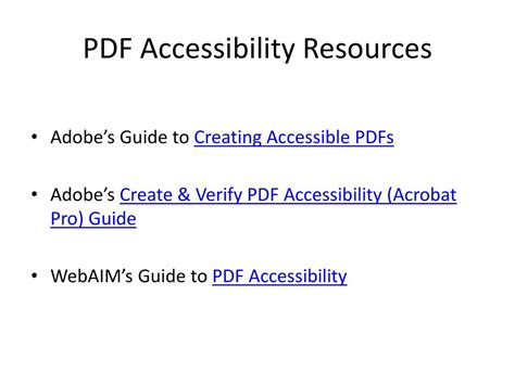 Creating Accessible Presentations - ppt download