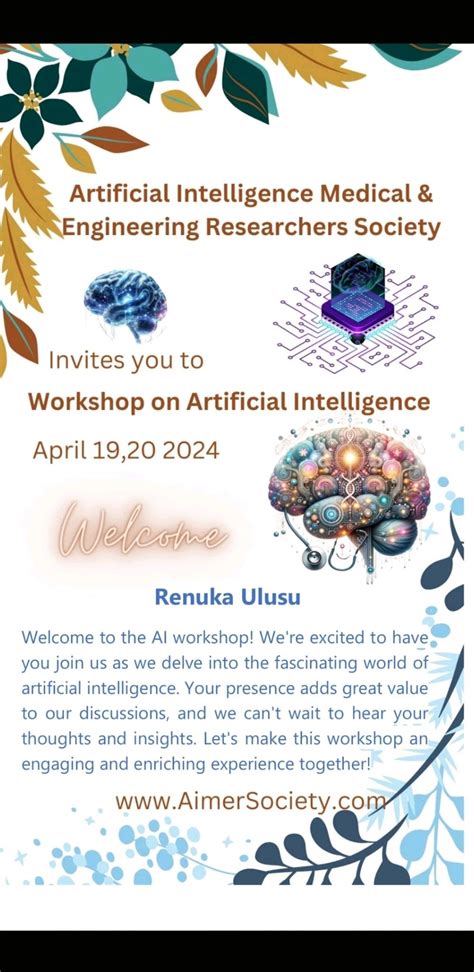 Renuka Ulusu On Linkedin Aimers Ai Workshop Genai Imageprocessing