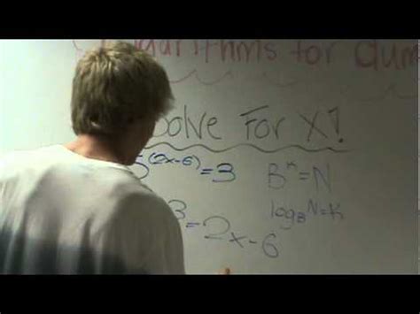Logarithms For Dummies YouTube