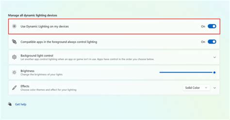 How To Enable Dynamic Lighting In Windows 11 How To Enable Dynamic Lighting In Windows 11