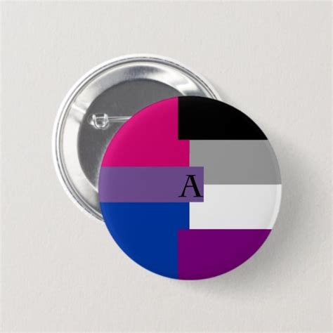 Biromantic Asexual Bi Ace Pin Zazzle