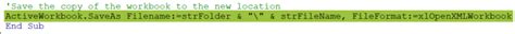 Vba Save As Examples Excel Workbook Formats How To Use