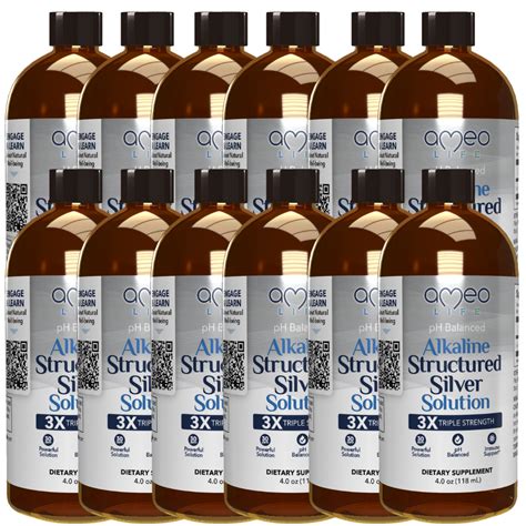 Alkaline Structured Silver 4 Oz