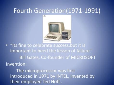 4th Generation Of Computer Pdf Computing Technology And Computing