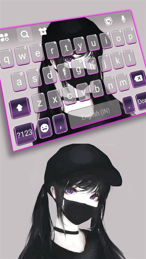 Cool Girl Mask Keyboard Background Apk Para Android Descargar