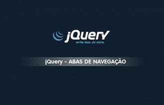 Criando abas de navegação com jQuery