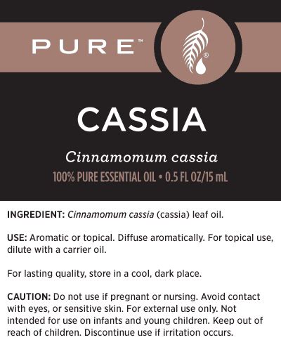 Pure™ Cassia Essential Oil