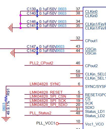 lmk04828 on lmk04828 the sdio voltage is too low when writing