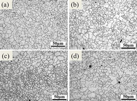 The Microstructures At Different Current Densities A Initial Sheet Download Scientific