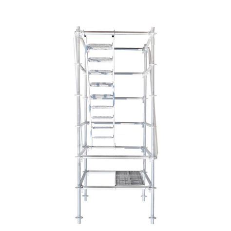 Durable H Frame Steel Scaffolding System Light Walkthrough Frame