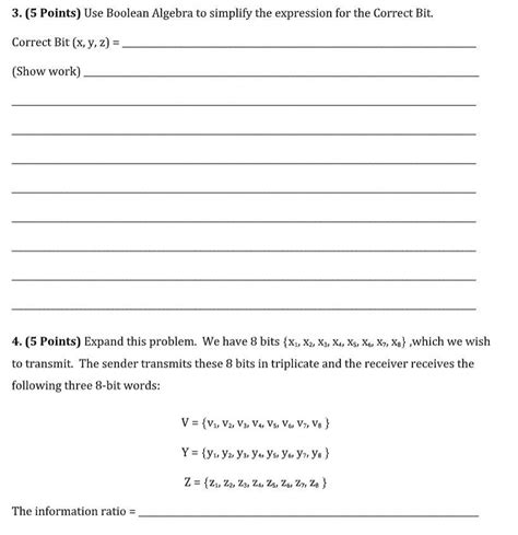 Solved Iii 20 Points Error Correction Triplicate Solution