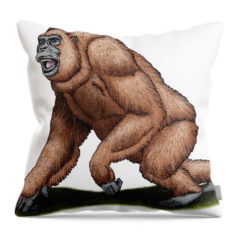 Gigantopithecus Giganteus Gigantopithecus Throw Blanket Cafepress