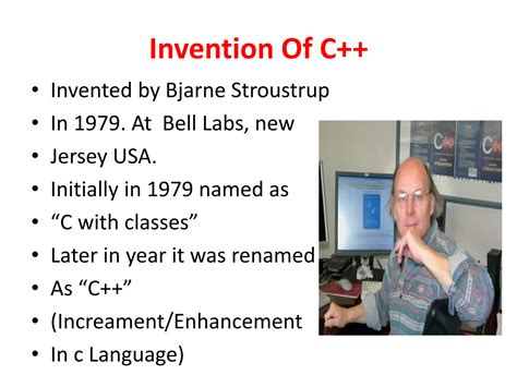 SOLUTION: Invention of c - Studypool