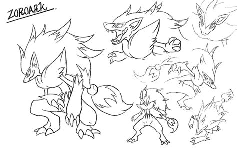 Zoroark Pokemon Drawn By Uninori Danbooru
