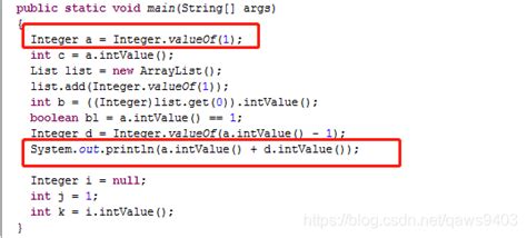 Javalanginteger 自动装箱和拆箱java Integer自动装箱 Csdn博客