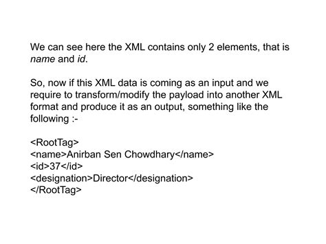 Xml To Xml Transformation In Mule Ppt