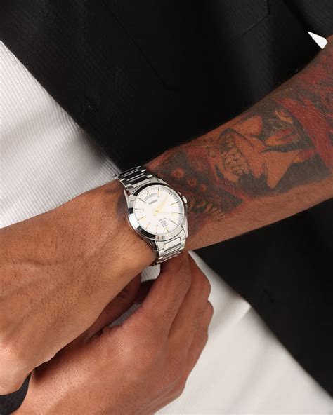 Casio Mtp 1370d 7a2vdf Watch Silver Gold Culture Kings