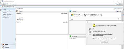 how to disable homepage features in microsoft dynamics gp to avoid gp