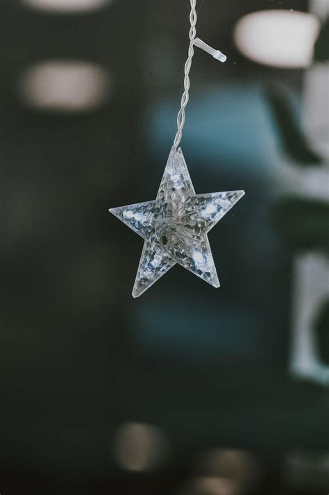 별 빛나는 화환 모양의 크리스마스 Pixabay의 무료 사진