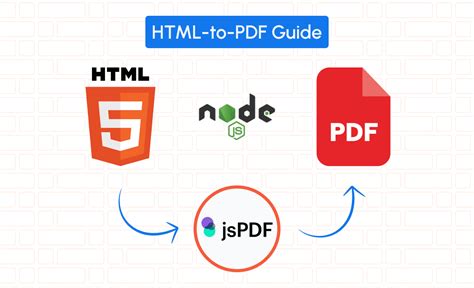 Generating PDFs From HTML With JsPDF And Javascript