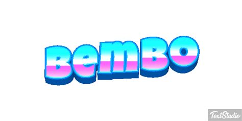 Bembo Font Animated  Logo Designs