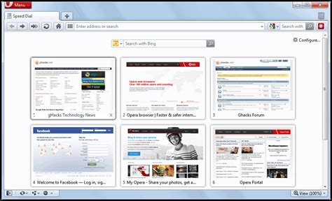 opera 11 10 beta new speed dial better web standards support ghacks
