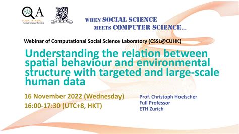 Computational Socialsciencecuhk When Social Science Meets Computer Science