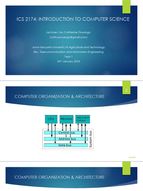 Computerarchitecture26 01 2024 Pdf Computer Data Storage Read Only Memory