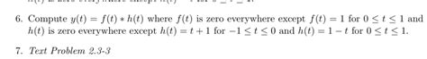 solved compute y t f t h t ﻿where f t ﻿is zero