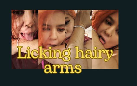 Misscherrylips Licking My Sexy Hairy Arms Manyvids