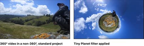 Tiny Planet Filter In Motion Apple Support