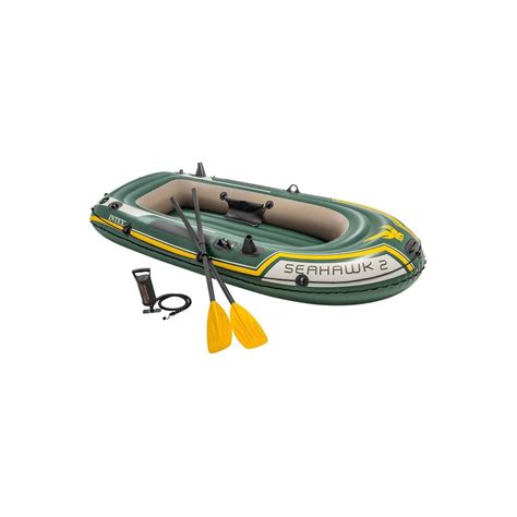 INTEX Seahawk 2 Boat Set - With Oars And Inflator 68347 | Toys-shop.gr