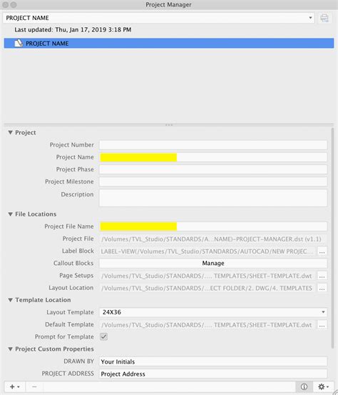 Solved Project Manager Project Name Vs Project File Name