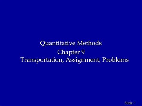 Optimal Solution By Modi Method Pdf Technology And Computing