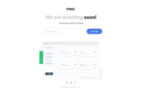 Frontend Mentor Ping Coming Soon Page With React And Chakra Ui Coding