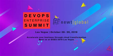 Newt Global At Devops Enterprise Summit Vegas 2019