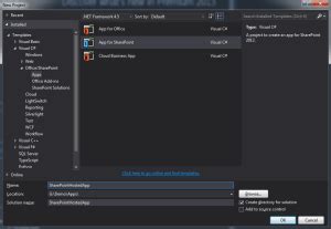 Create A SharePoint Hosted App CodeProject