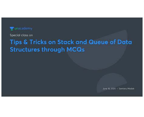 Solution Tips Tricks On Stack And Queue Of Data Structures Through