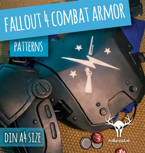 Fallout 4 Combat Armor Patterns Pdf Din A4 Size Fallout 4 Costume