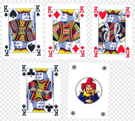 Игральная карта Стандартная 52-карточная колода Джокер Кинг Card game ...