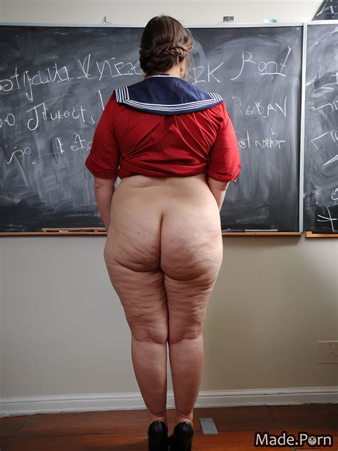 Porn Image Of Amateur Hairband Meditation Bottomless Brunette From Behind Cotton Created By AI