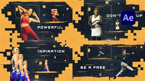 Blocks After Effects Template Filtergrade