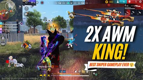 2x Sniper Awm King 😨 2x Awm Gameplay In Top 1 Lobby 😲 By Mr