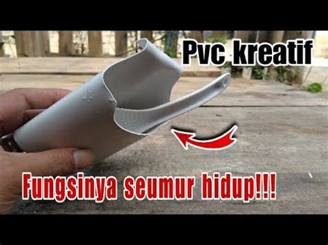 Ide kreatif pipa pvc Alat ini tak kalah berguna !! - YouTube