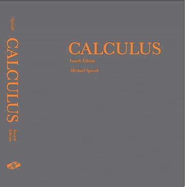 Calculus Calculus Th Edition By Michael Spivak Spivak Michael Amazon Books