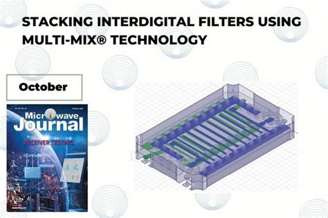 stacking interdigital filters using multi mix® technology page 2