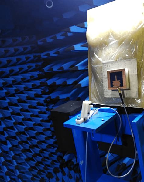 Photograph Of Testing Radiation Pattern Measurements Inside The Download Scientific Diagram