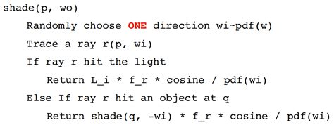 计算机图形学【games 101】9、蒙特卡洛路径追踪path Tracing光源采样path Tracing 和 Whitted Ray Tracing Csdn博客